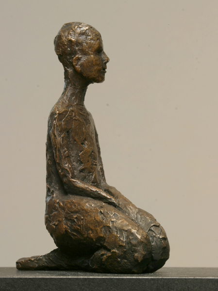 Carol Peace Sculpture : No.4 SF Kneeling